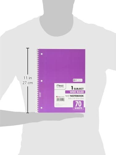 1 Subject Wide Ruled Spiral-bound Notebook | stationery supplier